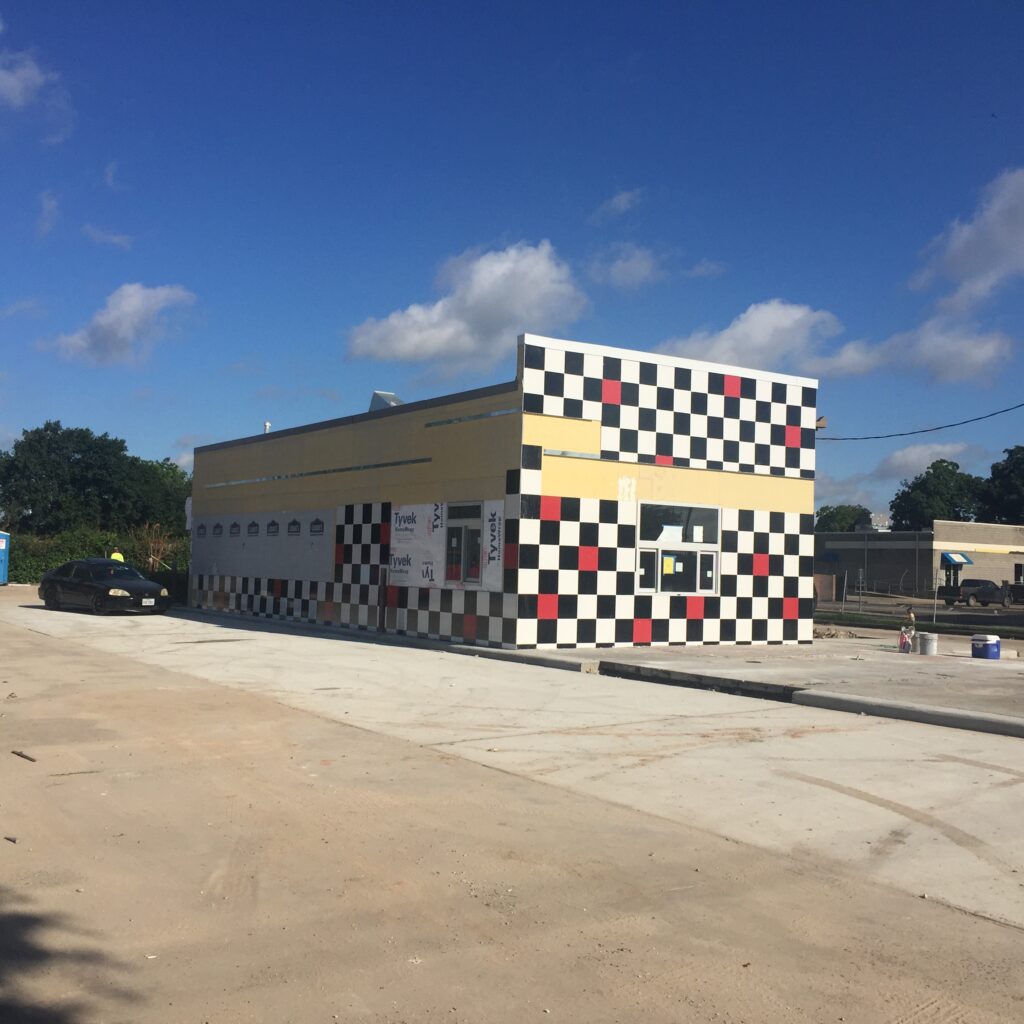 Checkers Fast Food Ground Up Construction - First Location In Houston ...